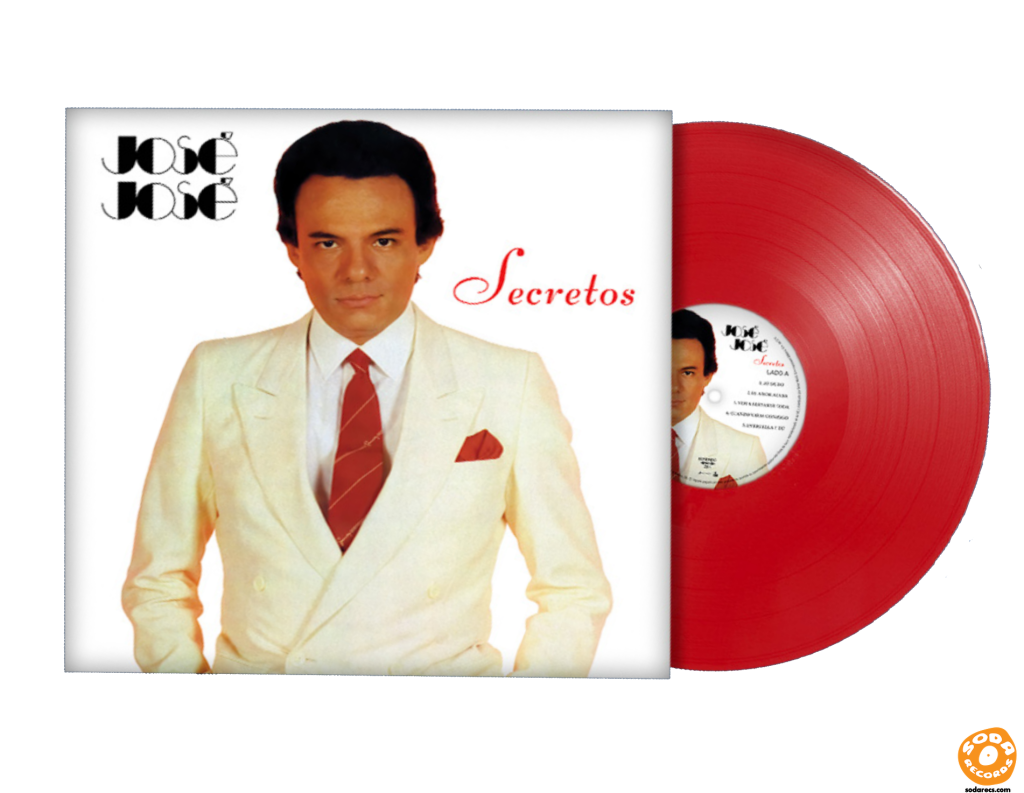 Jose Jose – Secretos [Vinyl] [LP] [Color Rojo] – Soda Records